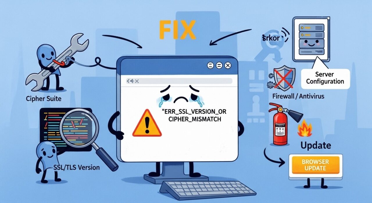 How to Fix ERR_SSL_VERSION_OR_CIPHER_MISMATCH In 2025 - ExplainWP